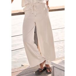 Venice Beach Damen Sweathose &raquo;mit weitem, lockeren Bein&laquo; aus softer Strukturware, weite Schlupfhose, casual, luftig 40, N-Gr