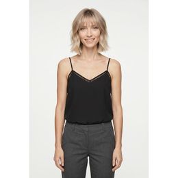 V&eacute;ro Moda Vero Moda Damen Spaghettitop &raquo;VMMENNY LACE SINGLET WVN GA&laquo; Viskose, regular fit XS