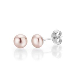 Firetti Damen Perlenohrringe &raquo;Schmuck Geschenk Ohrschmuck Perle&laquo; Made in Germany - mit S&uuml;&szlig;wasserzuchtperle silber 5, Perlen Silber 925 (Sterlingsilber