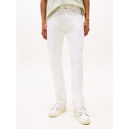 Tommy Jeans Herren Slim-fit-Jeans &raquo;Ryan Regular Slim Straight&laquo; Slim‐Straight‐Jeans aus hochwertigem Denim regul&auml;rer Leibh&ouml;he wei&szlig; 38, L&auml;nge 34