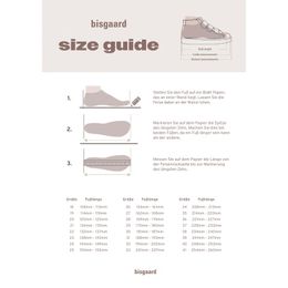 bisgaard Kinder Winterstiefel &raquo;ellis tex&laquo; Klettschuh mit TEX-Membrane, Gr&ouml;&szlig;enschablone zum Download blau 24