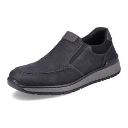 Rieker Herren Slipper mit herausnehmbarer Einlage schwarz 43