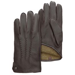 Pearlwood Damen Pearlwood Lederhandschuhe &raquo;Luke&laquo; Atmungsaktiv, W&auml;rmeregulierend, Wind - und Wasserabweisend braun 9