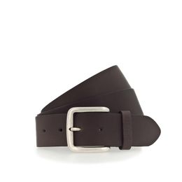 Mustang Herren Mustang Lederg&uuml;rtel &raquo;"Victor"&laquo; mit klassischer Dornschlie&szlig;e, 4 cm breit, unifarben braun 105