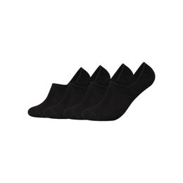 Camano Damen F&uuml;&szlig;linge &raquo;comfort&laquo; 4 Paar tlg. mit verst&auml;rkter Ferse f&uuml;r Langlebigkeit schwarz 35-38