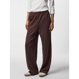 Pieces Damen Pieces Sweathose &raquo;PCMICHELLE SCUBA HW PANTS SWT NOOS BC&laquo; Materialmix braun XL (42), N-Gr