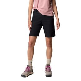 Columbia Damen Shorts aus Nylon und Elasthan schwarz 14 (44), N-Gr