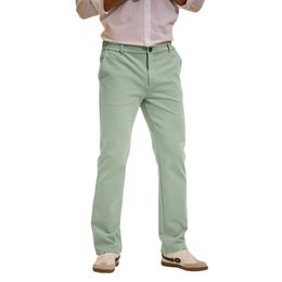 H.I.S. H.I.S Herren Stoffhose &raquo;, Dehnbund-Hose mit seitlichem Gummizug, auch in gro&szlig;en Gr&ouml;&szlig;en&laquo; Komfortbund - besonders bequem gr&uuml;n 34, L&auml;nge 32