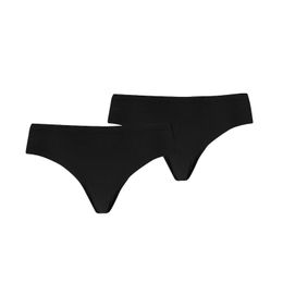 Puma Damen Puma Brasilslip &raquo;Puma WOMEN MICROFIBER BRAZILIAN BRIEFS&laquo; nahtlose R&auml;nder f&uuml;r eine unsichtbare Passform schwarz S