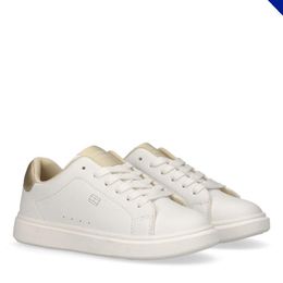 Tommy Hilfiger Kinder Sneaker Freizeitschuh, Halbschuh, Schn&uuml;rer mit Kontrastbesatz 37