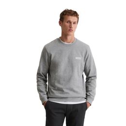 Marc O'Polo Marc O'polo Herren Marc O'Polo Sweatshirt &raquo;regular fit aus weichem Bio-Baumwoll-Sweat&laquo;, angenehm weich gebrushte Innenseite grau XL