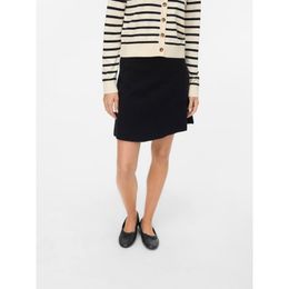 V&eacute;ro Moda Vero Moda Damen Minirock &raquo;VMSABA NW SKATER SKIRT GA NOOS&laquo; schwarz M (38)