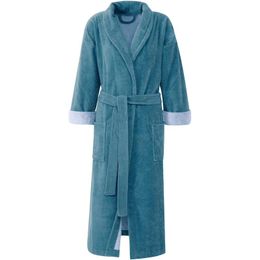 G&ouml;zze Unisex-Bademantel &raquo;Turin, ideal f&uuml;r Sauna & Spa, Hotelbademantel, Morgenmantel&laquo; 1 Stk. f&uuml;r Damen & Herren, mit G&uuml;rtel und zwei aufgesetzten Taschen, 