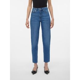 V&eacute;ro Moda Vero Moda Damen Mom-Jeans &raquo;VMTESSA HR MOM JEANS RA380 GA&laquo; blau 27, L&auml;nge 30