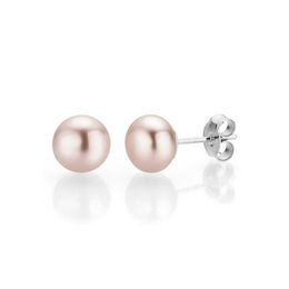 Firetti Damen Perlenohrringe &raquo;Schmuck Geschenk Ohrschmuck Perle&laquo; Made in Germany - mit S&uuml;&szlig;wasserzuchtperle silber 7, Perlen Silber 925 (Sterlingsilber