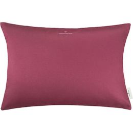 Tom Tailor HOME Dekokissen &raquo;Dove Signature&laquo; rot Baumwolle, Polyester B/L: 40cm x 60cm, 1 Stk.