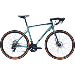 WYNN Gravelbike &raquo;GRL3.0&laquo; 14 Gang Shimano Tourney Schaltwerk Kettenschaltung 56cm, 28 Zoll (71,12cm) hinten: 28 Zoll (71,12cm) Gravelbike