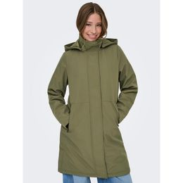 Only Damen Only Parka &raquo;ONLKARA PARKA OS OTW&laquo; mit Kapuze gr&uuml;n L