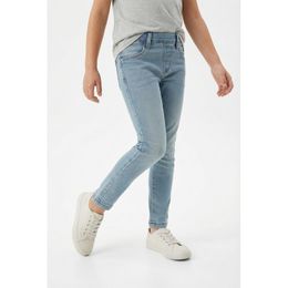 s.Oliver Junior M&auml;dchen s.Oliver Junior Regular-fit-Jeans mit Taschen blau 104, N-Gr