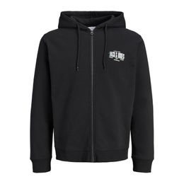 Jack & Jones Jack & Jones Herren Kapuzensweatjacke &raquo;JJAERO SWEAT ZIP HOOD&laquo; Materialmix, regular fit M