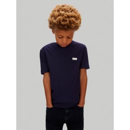 Calvin Klein Jeans Jungen T-Shirt &raquo;LOGO LABEL T-SHIRT&laquo; Regular fit f&uuml;r Kinder, mit Logoschriftzug lila 12 (152)