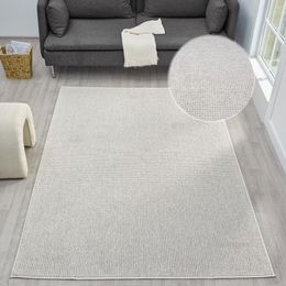 OTTO home Teppich &raquo;Lilri, Woll-Look, Scandi&laquo; rechteckig 10 mm H&ouml;he Wolloptik, Wohnzimmer, Schlafzimmer, Esszimmer beige Kunstfaser B : 120cm 1 Stk., 