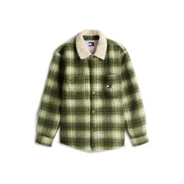 Tommy Jeans Jacke Herren Gr&ouml;&szlig;e XXL oliv / pastellgr&uuml;n / wei&szlig; Sommerjacke