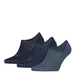 Calvin Klein Herren F&uuml;&szlig;linge &raquo;CK MEN FOOTIE HIGH CUT&laquo; 3 Paar, hoch geschnittene Silhouette, Cotton-Mix 39-42