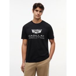 Tommy Hilfiger Damen T-Shirt &raquo;TH X Cadillac Formula 1 Team SHIELD&laquo; regular fit schwarz XL