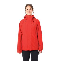 Vaude Damen Vaude Regenjacke &raquo;WOMEN'S STRATHCONA JACKET&laquo; mit Kapuze mit Kapuze mit Kordelzug, wasserdicht, winddicht, atmungsaktiv 42