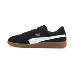 Puma Athletic Shoes female size 40 Gold / Black / White
