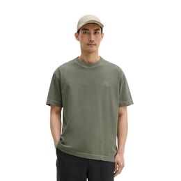 Marc O'Polo Marc O'polo Herren Marc O'Polo T-Shirt loose mit sommerlichem R&uuml;ckenprint gr&uuml;n M