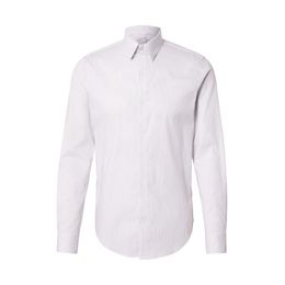 Calvin Klein Hemd Herren Gr&ouml;&szlig;e M grau / wei&szlig;