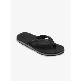Quiksilver Herren Zehentrenner &raquo;CARVER SQUISH 26&laquo; Sommerschuhe schwarz 42