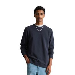 Marc O'Polo Marc O'polo Denim Herren Marc O'Polo DENIM Sweatshirt, regular aus weichem Bio-Baumwoll-Sweat blau XXL