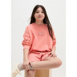 Marc O'Polo Marc O'polo Damen Marc O'Polo Sweatshirt, angeraute Innenseite, modischer R&uuml;ckenprint, normale Passform 152