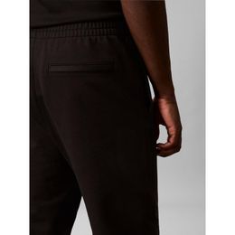 Calvin Klein Herren Sweathose elastische B&uuml;ndchen, Reine Baumwolle, Glanzdruck schwarz XL, N-Gr