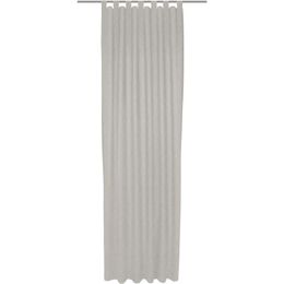 WIRTH Vorhang &raquo;Westport&laquo; Schlaufen 1 Stk. tlg. grau Jacquard, Polyester 225cm, Schlaufen, 132cm