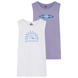 Quiksilver Herren Tanktop &raquo;FREEDOM SHADE TANK PACK&laquo; 2 tlg. 2er-Pack, &auml;rmelloses Design, aus Baumwolle XL