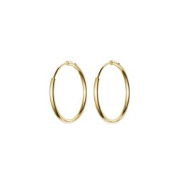 Firetti Damen Paar Creolen &raquo;Schmuck Geschenk Silber 925 Ohrringe 1,3 mm breit&laquo; Made in Germany gold 15, Silber 925 (Sterlingsilber)