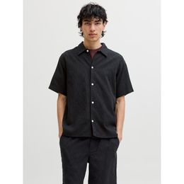 Jack & Jones Jack & Jones Herren Kurzarmhemd &raquo;JORMONTAUK WAVY TEXTURE SHIRT SS SN&laquo; Baumwolle, relaxed fit S, N-Gr