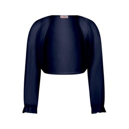 Vera Mont Bolero-Jacke mit gekr&auml;useltem Ausschnitt in Night Sky | Gr.: 30