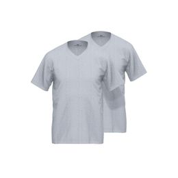 G&ouml;tzburg G&ouml;tzburg T-Shirt 2Er Pack California in grau-mittel-melange | Gr.: 3XL
