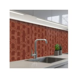 OnlyWow K&uuml;chenr&uuml;ckwand Ovale | Gr.: 100 x 80 cm