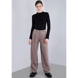 Imperial Damen Imperial Bundfaltenhose mit weitem Bein beige M (38), N-Gr