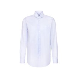 Seidensticker Business Shirt 'Schwarze Rose' male size 46 Light blue / White