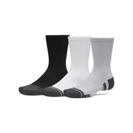 Under Armour Herren Sportsocken &raquo;NEW UA PERF TECH 3PK CREW&laquo; Packung, 3 Paar tlg. 3er-Pack, f&uuml;r sportliche Aktivit&auml;ten, angenehme Passform M