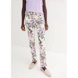 bonprix Damen bonprix Stretch-Hose aus elastischem Material, regul&auml;re Passform, eleganter Stil bunt 38, N-Gr