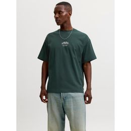 Jack & Jones Jack & Jones Herren T-Shirt &raquo;JJEBARRON STUDIO TEE SS O-NECK SN&laquo; Baumwollmischung, loose fit L