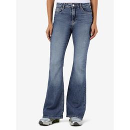 Noisy may Damen Noisy may Bootcut-Jeans &raquo;NMKAREEN HW FLARE LEG JEANS AZ436MB NOOS&laquo; blau 27, L&auml;nge 32